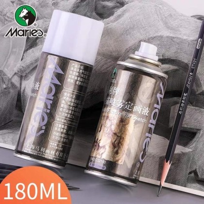 Marie's Aerosol Fixative Spray Graphite Pencil Charcoal Pastel Chalk ...