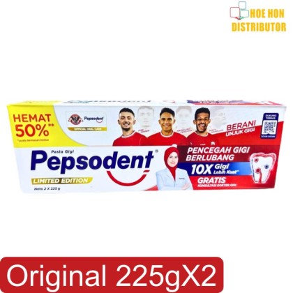 PEPSODENT TOOTHPASTE 225G X 2S ORIGINAL (TWIN PACK) | HOE HON ...