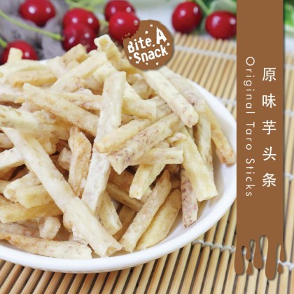 Taro Sticks - Healthy and Crispy Snack with Natural Taro Flavor 芋头条 (原味 ...