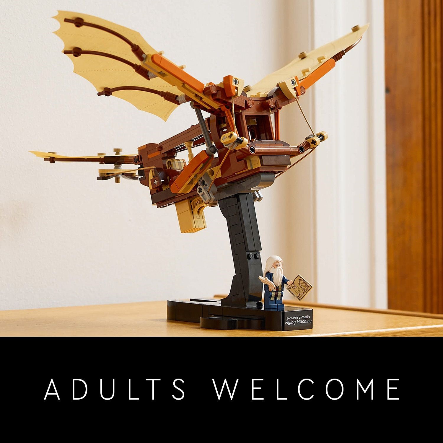 LEGO 10363 Icons Leonardo da Vinci's Flying Machine Building Set (493 ...