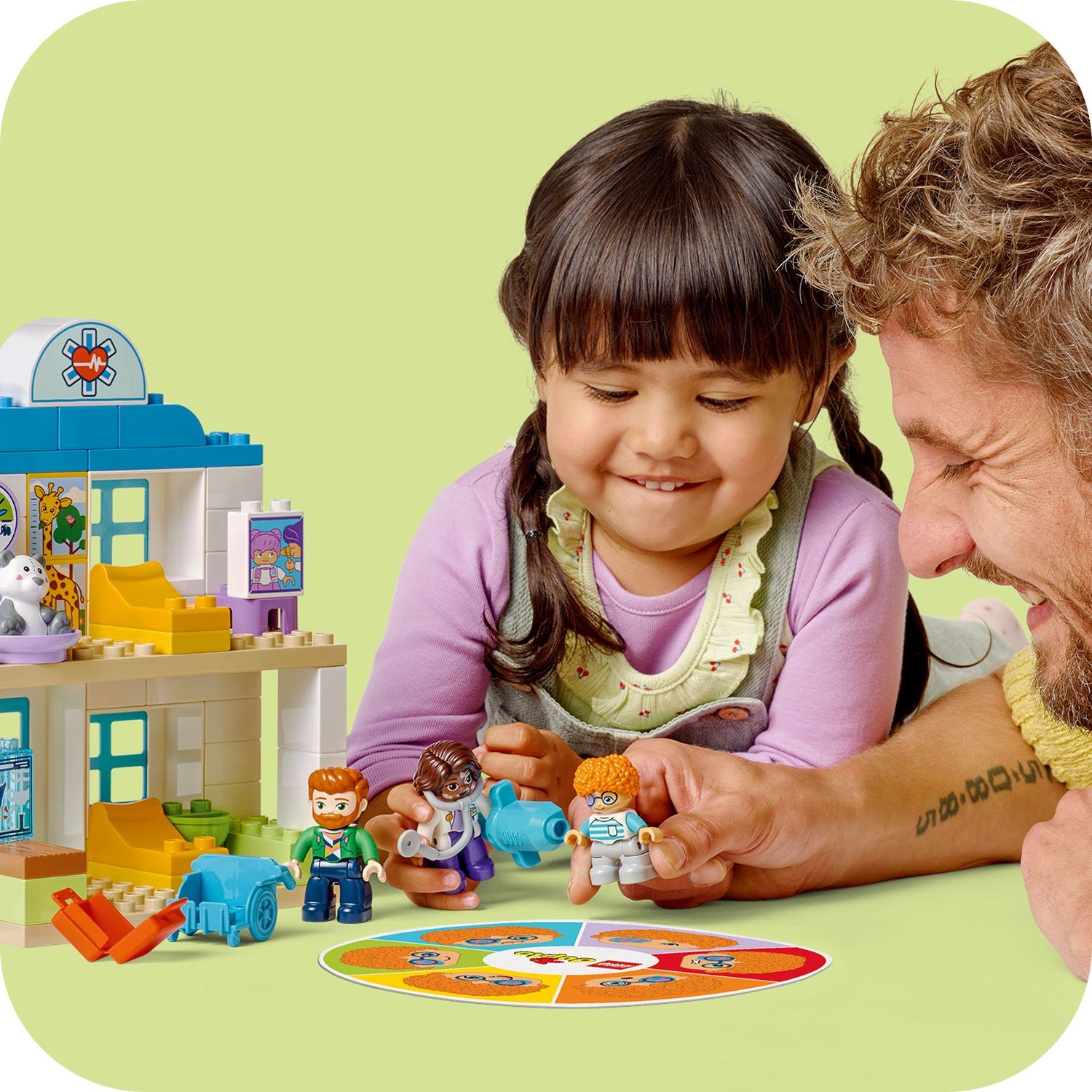 LEGO 10449 DUPLO First Time: Visit with the Doctor Building Toy Set (65 ...