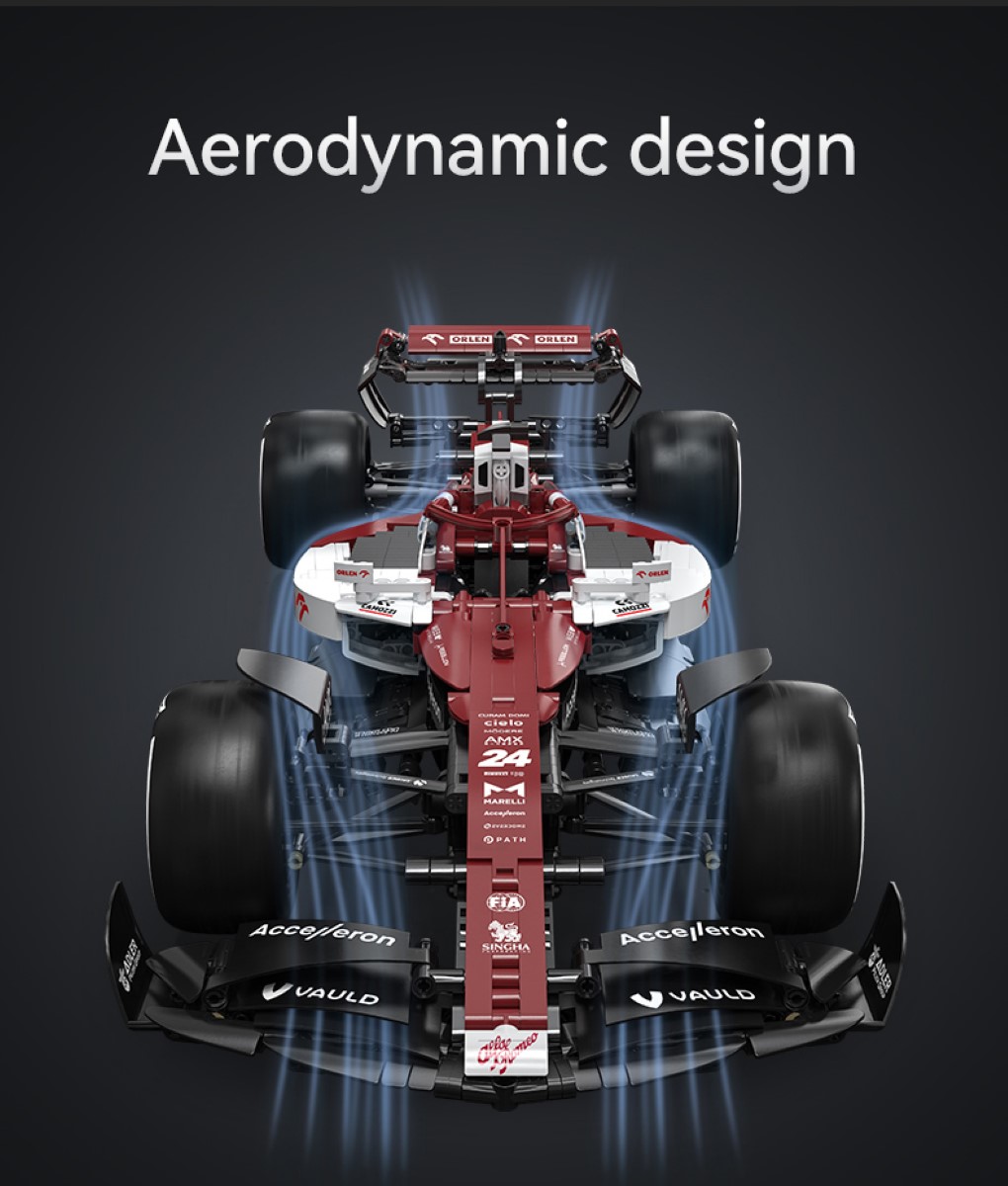 CaDA Alfa Romeo F1 Team ORLEN C42 1:8 C64005W Block Toy Set (1868 Pieces)