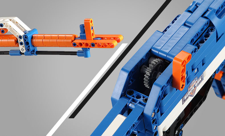 CaDA C81001W AK-47 Rifle Gun Building Blocks Toy Set