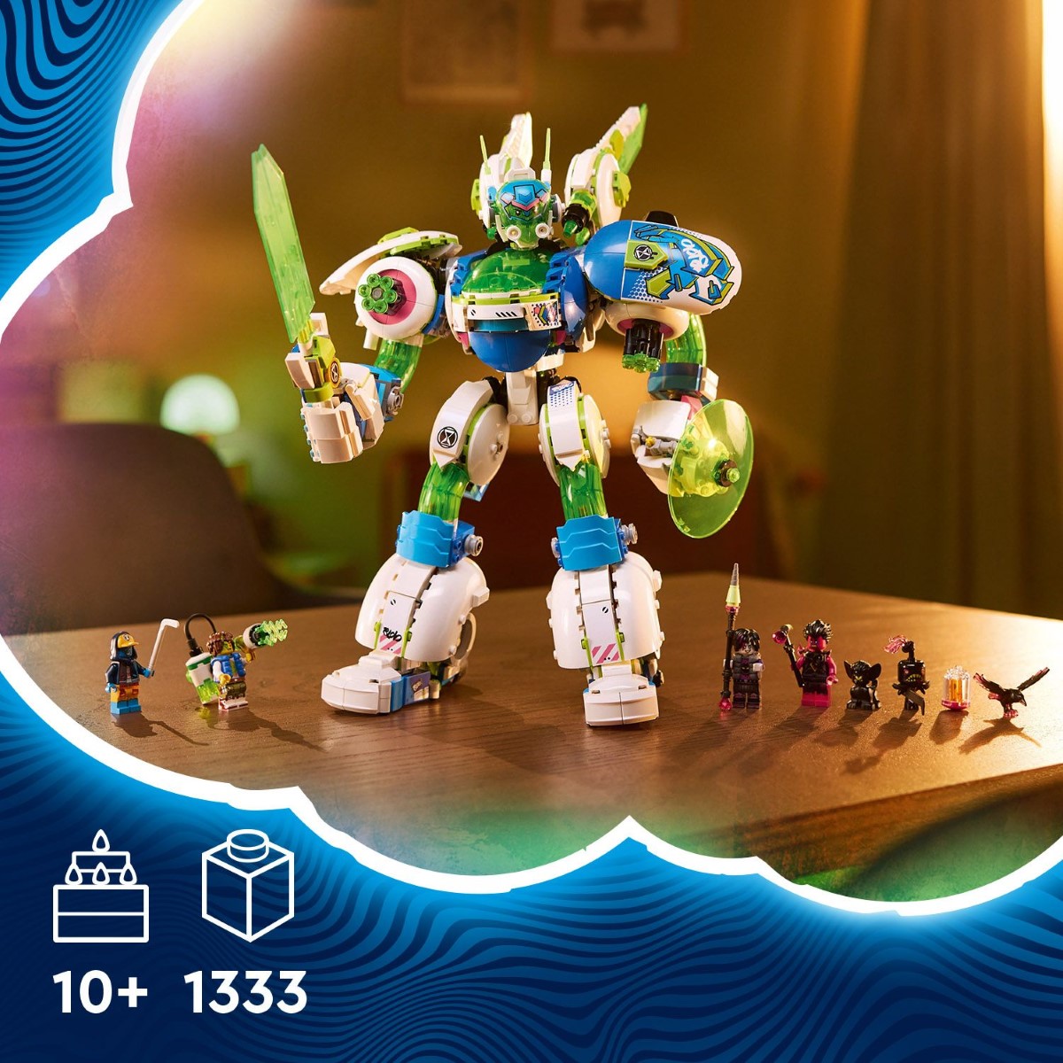 LEGO 71485 DREAMZzz Mateo and Z-Blob the Knight Battle Mech Building ...