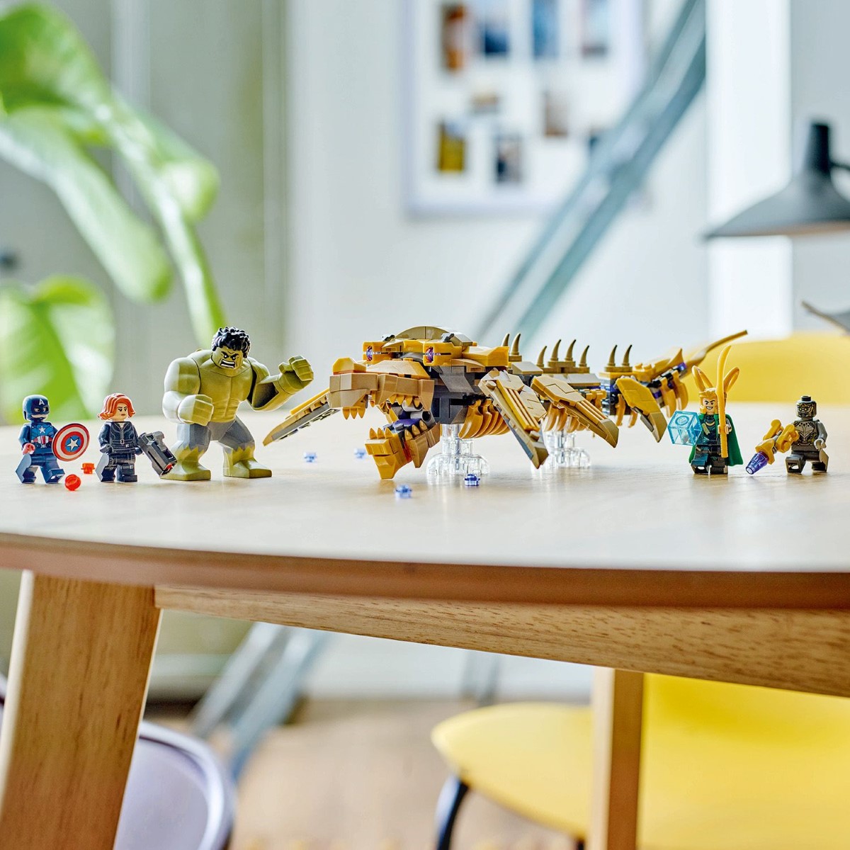 LEGO 76290 Marvel The Avengers vs. The Leviathan Building Toy Set