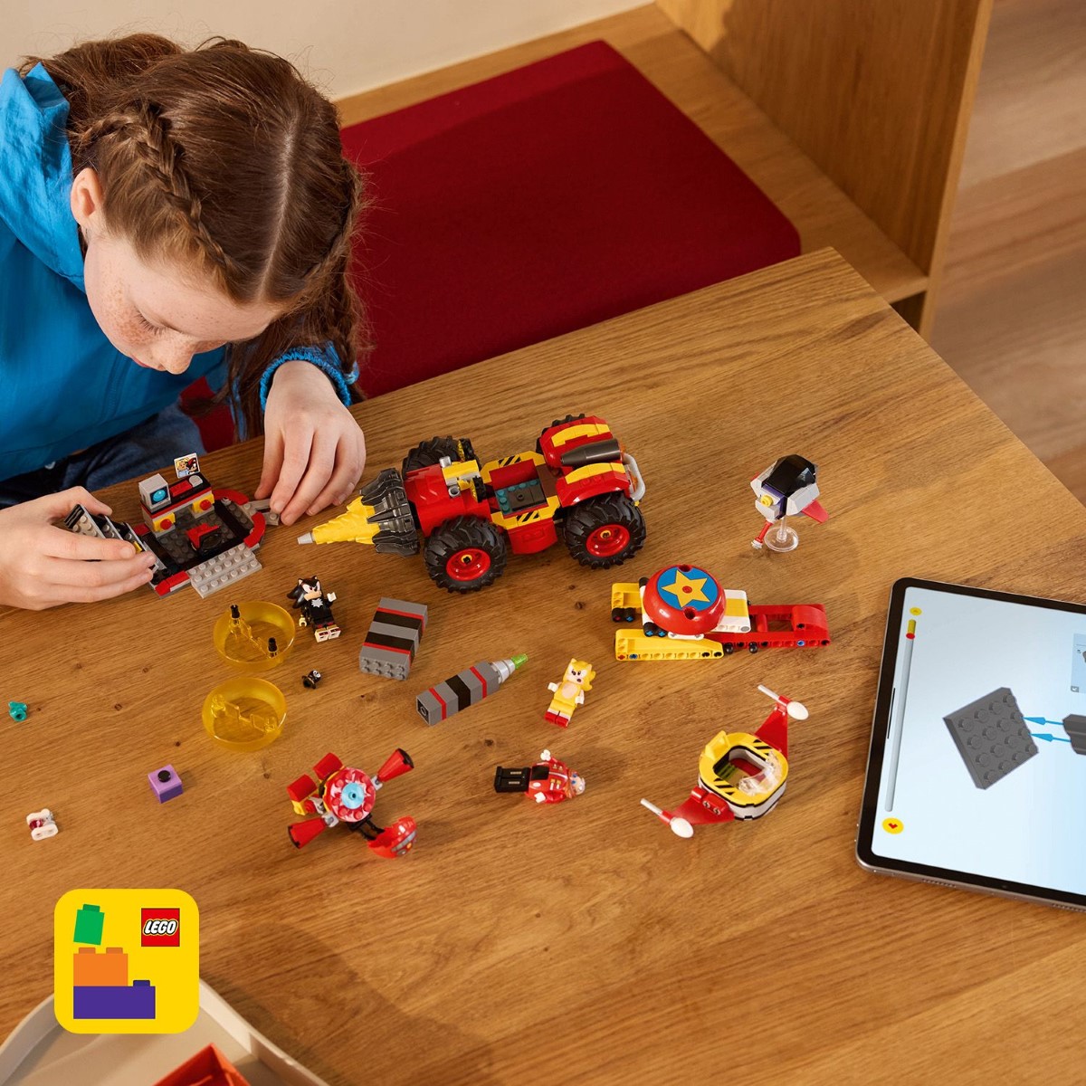 LEGO 76999 Sonic Super Sonic vs. Egg Drillster Building Toy Set