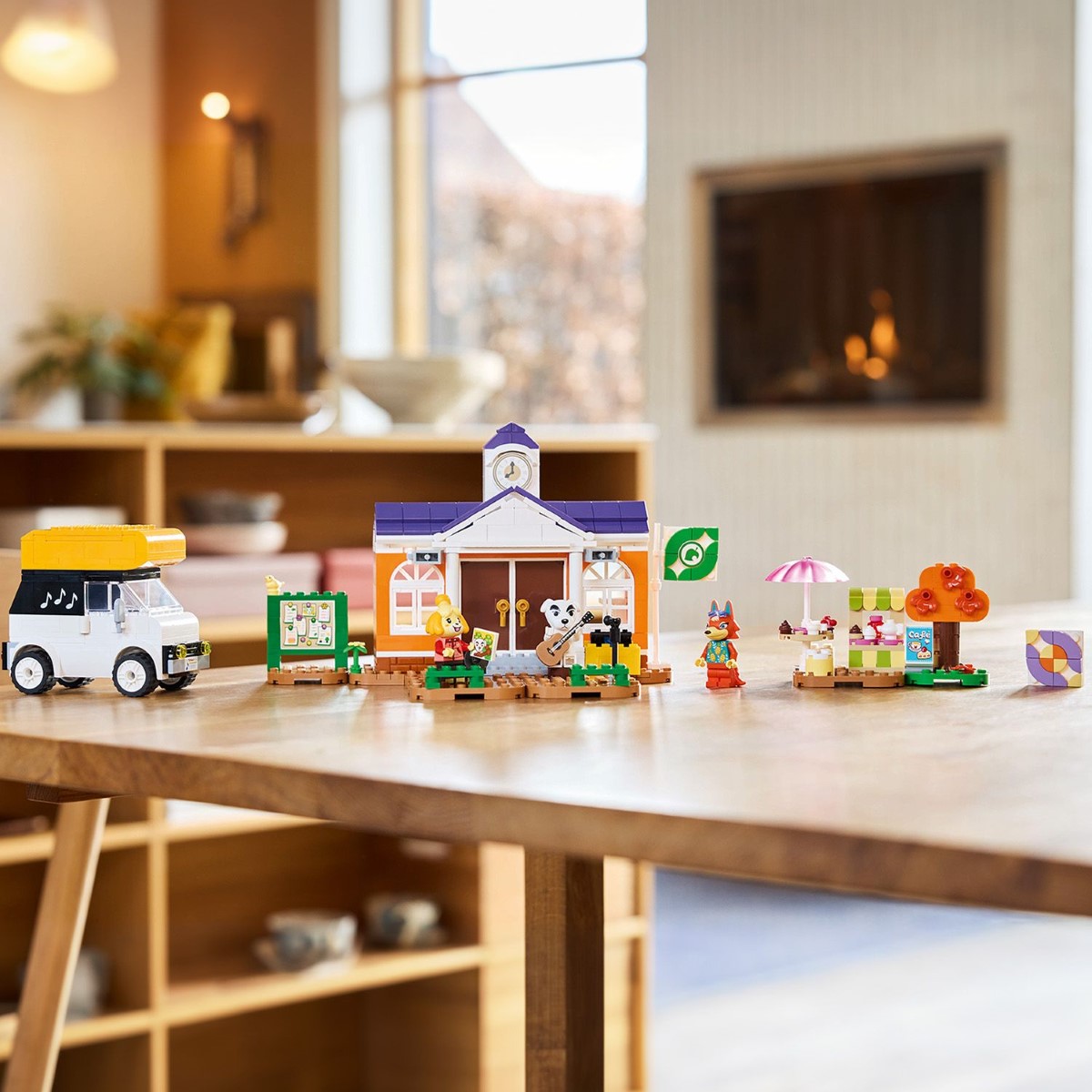 LEGO 77052 Animal Crossing K.K.'s Concert at the Plaza Building Toy Set
