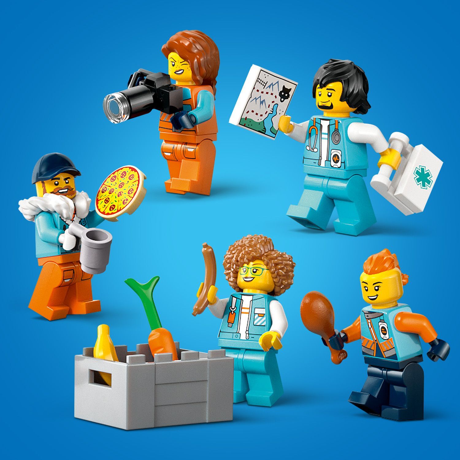 LEGO 60471 City Arctic Explorer Science Lab Truck Building Toy Set