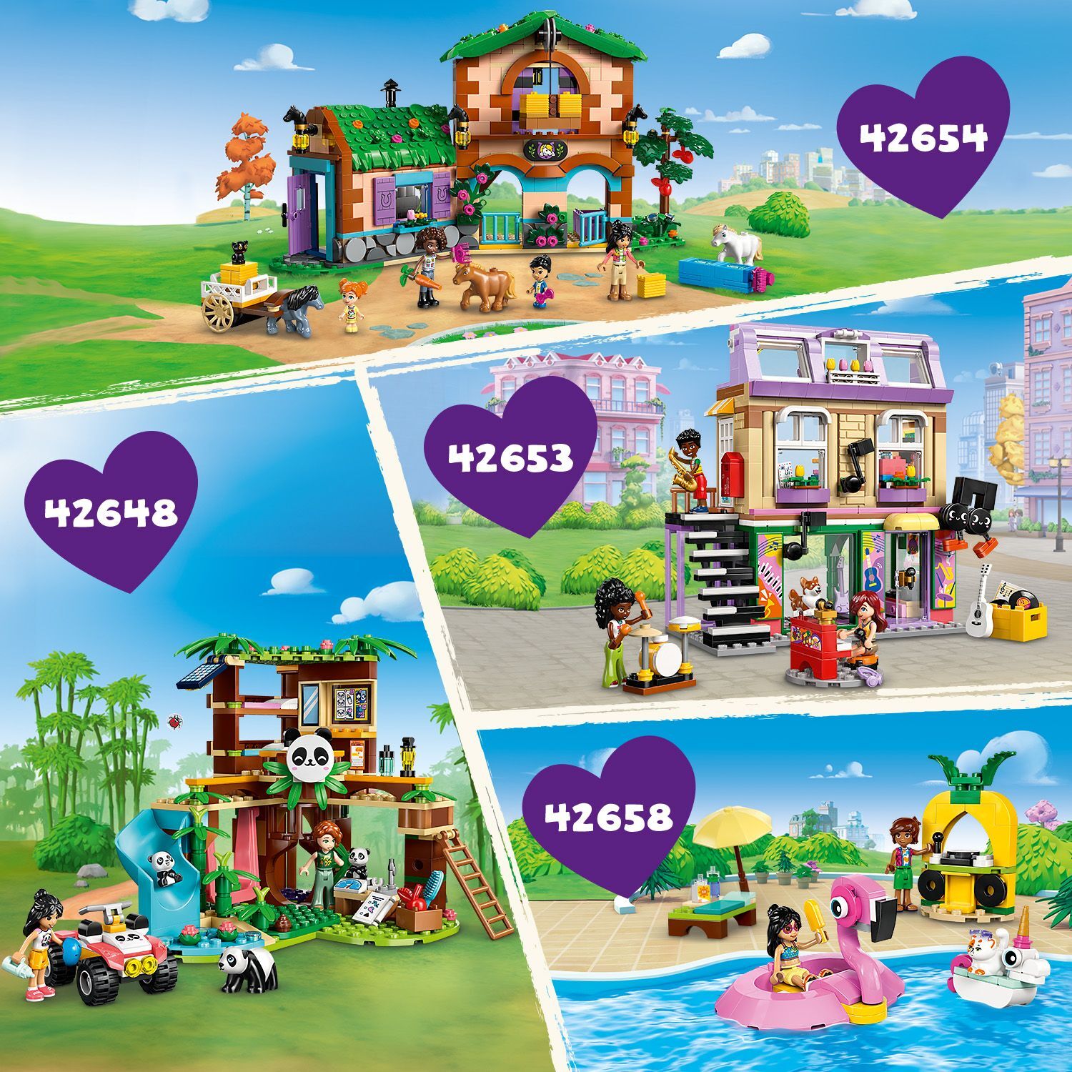 LEGO 42642 Friends Friendship Movie Night Building Toy Set