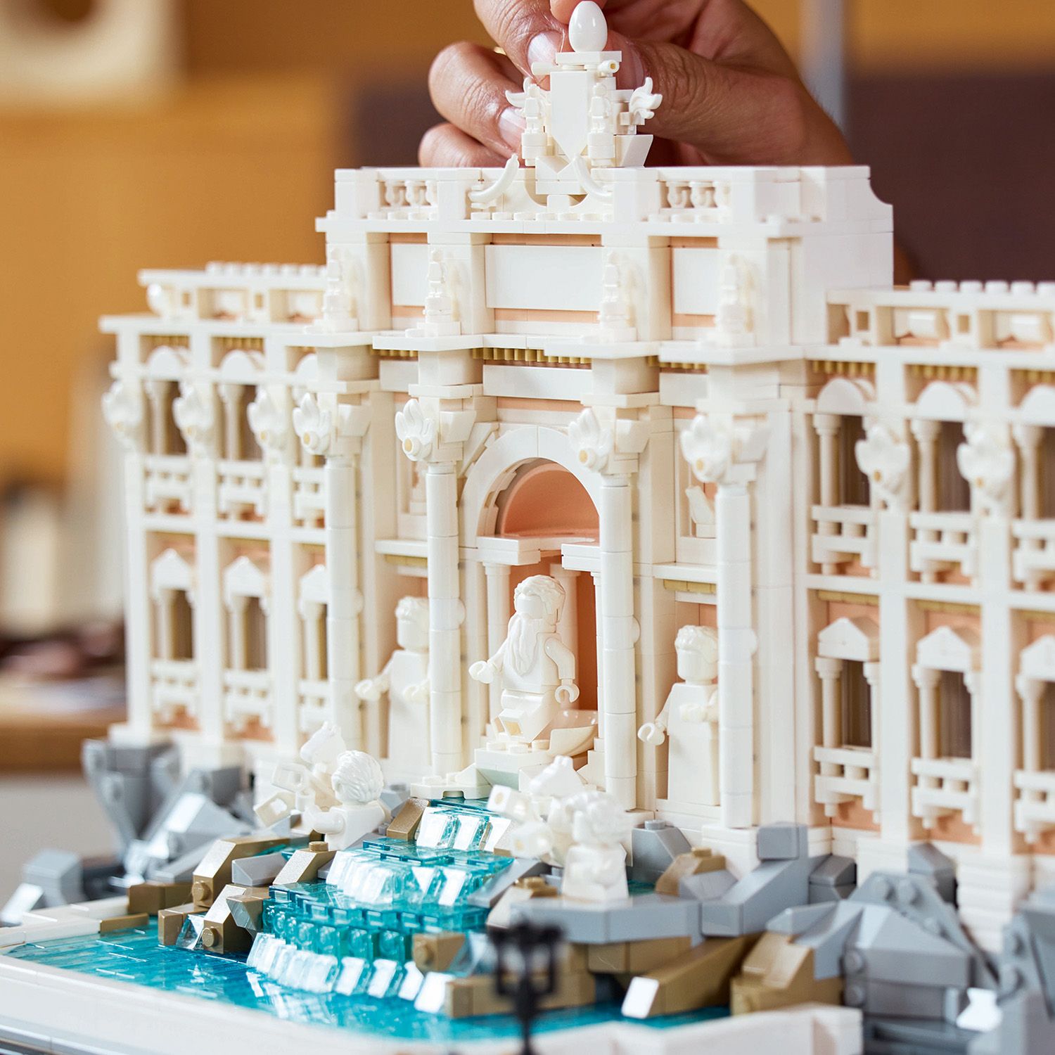LEGO 21062 Architecture Trevi Fountain Building Kit (1880 Pieces)