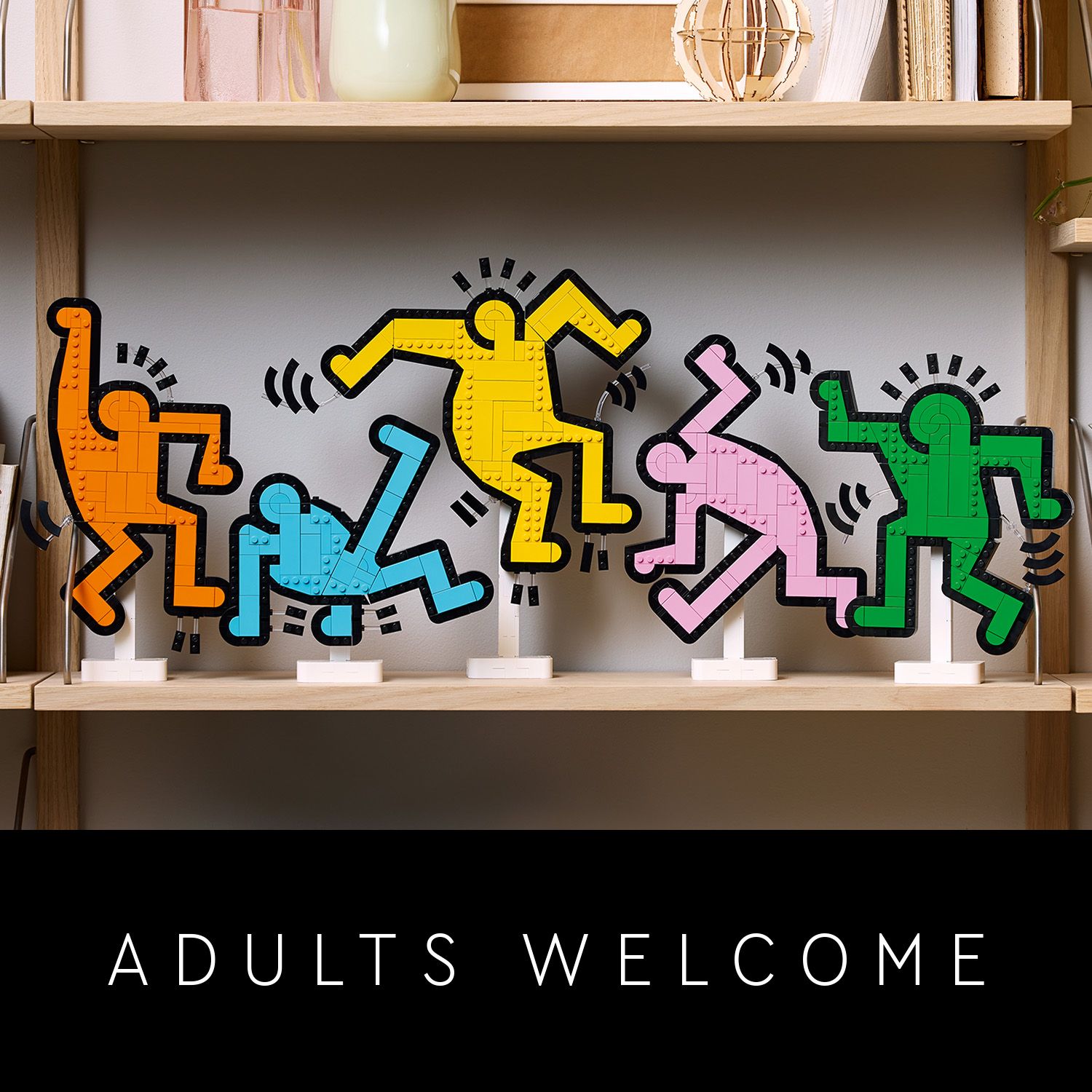 LEGO 31216 Arts Keith Haring – Dancing Figures Building Kit