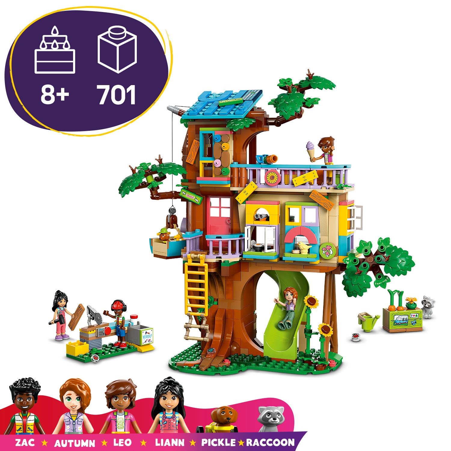 LEGO 42652 LEGO Friends Friendship Tree House Hangout Building Toy Set ...