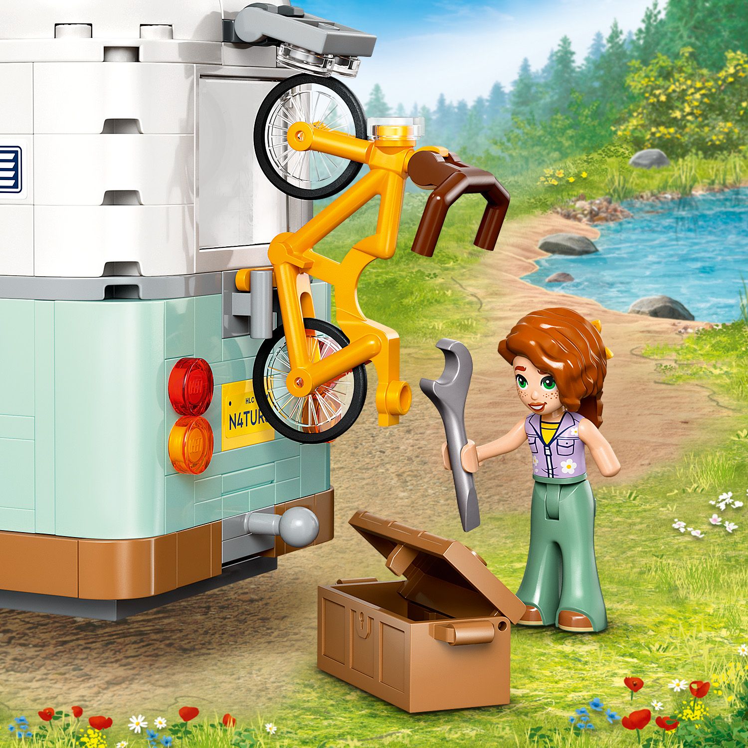 LEGO 42663 LEGO Friends Friendship Camper Van Adventure Building Toy ...