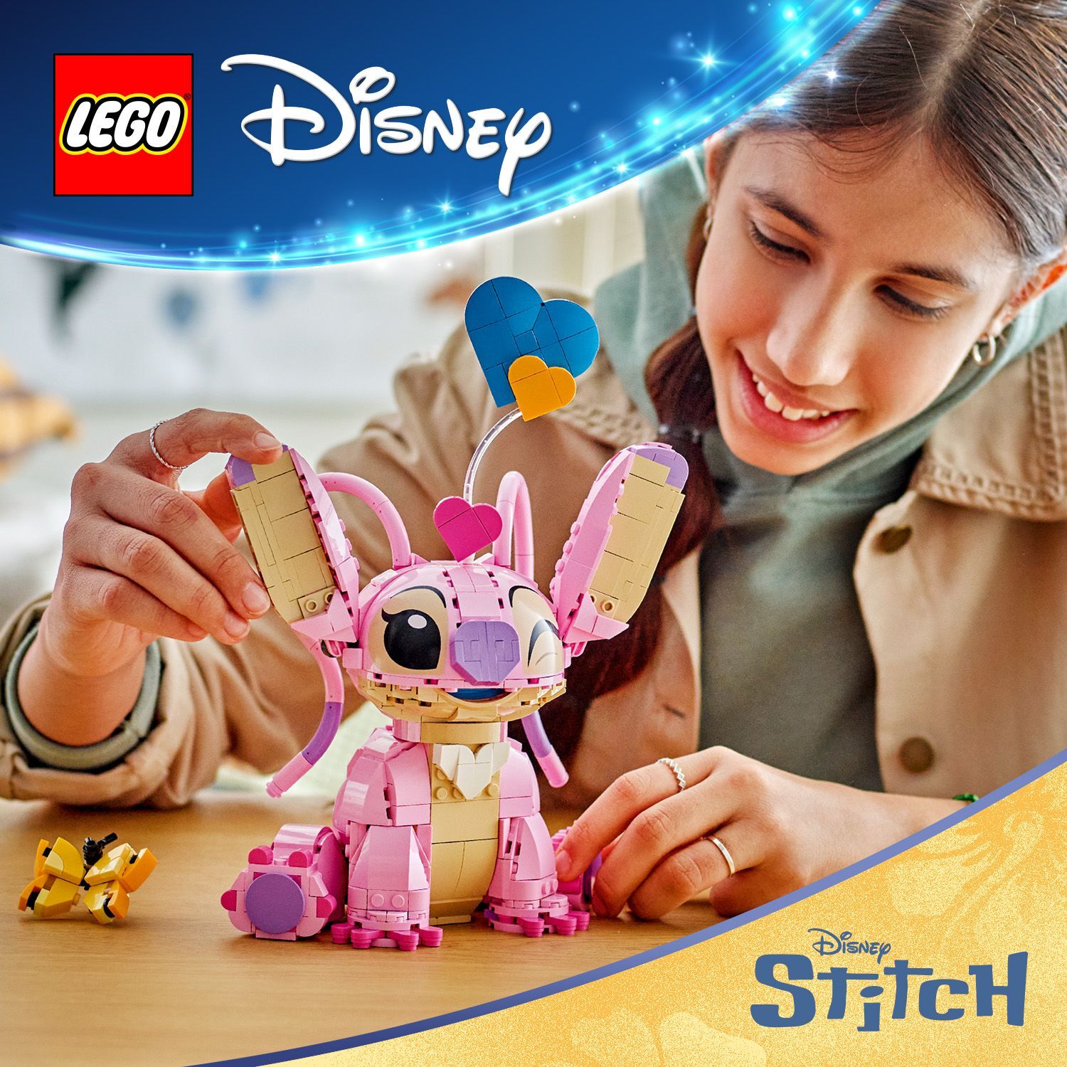 LEGO 43257 Disney Angel Building Toy Set