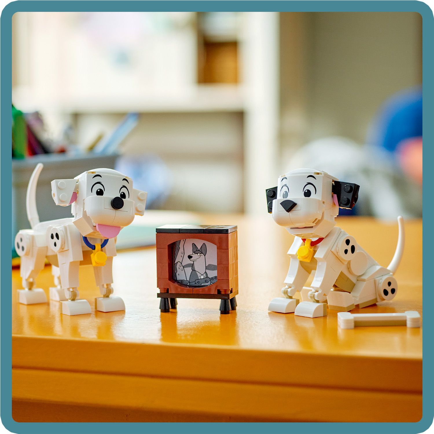 LEGO 43271 Disney Lucky & Penny 101 Dalmatians Puppies Building Toy Set