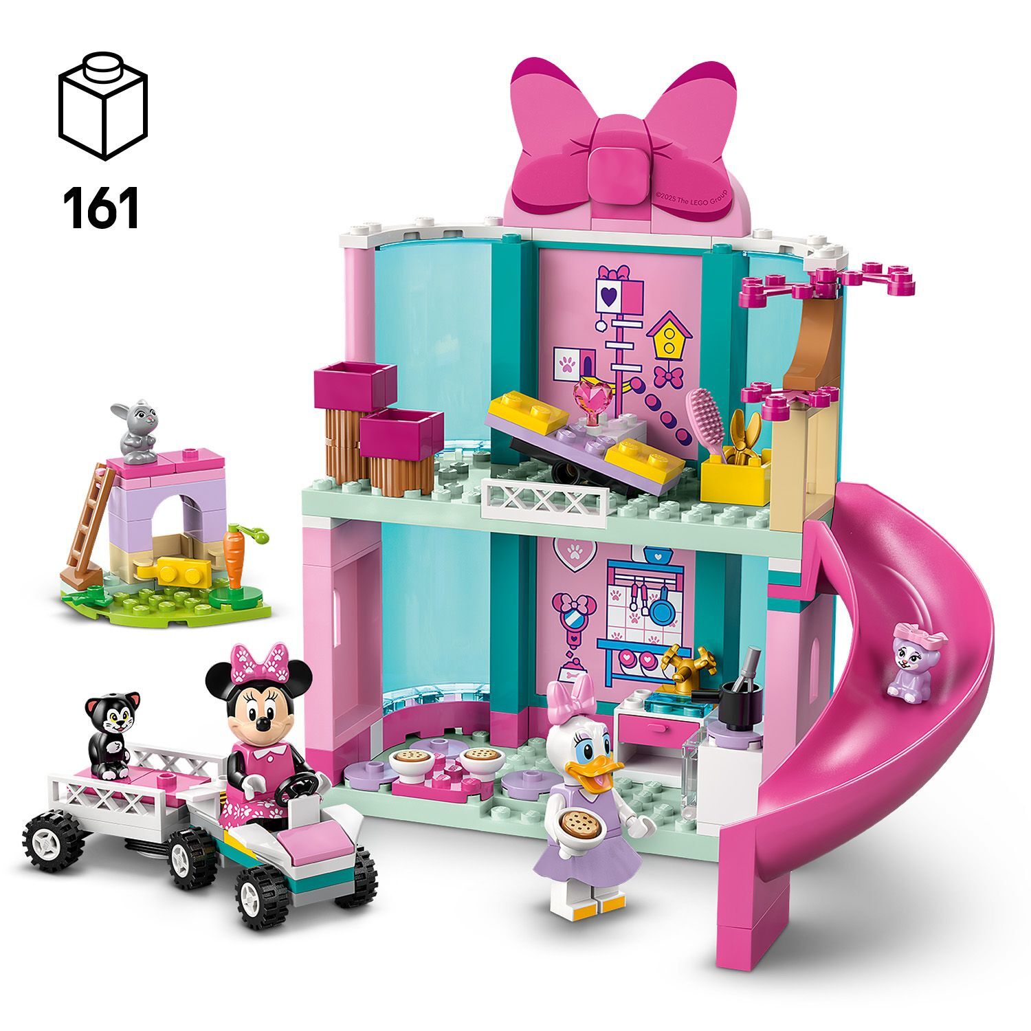 LEGO 43274 Disney Minnie's Pet Hotel Building Toy Set
