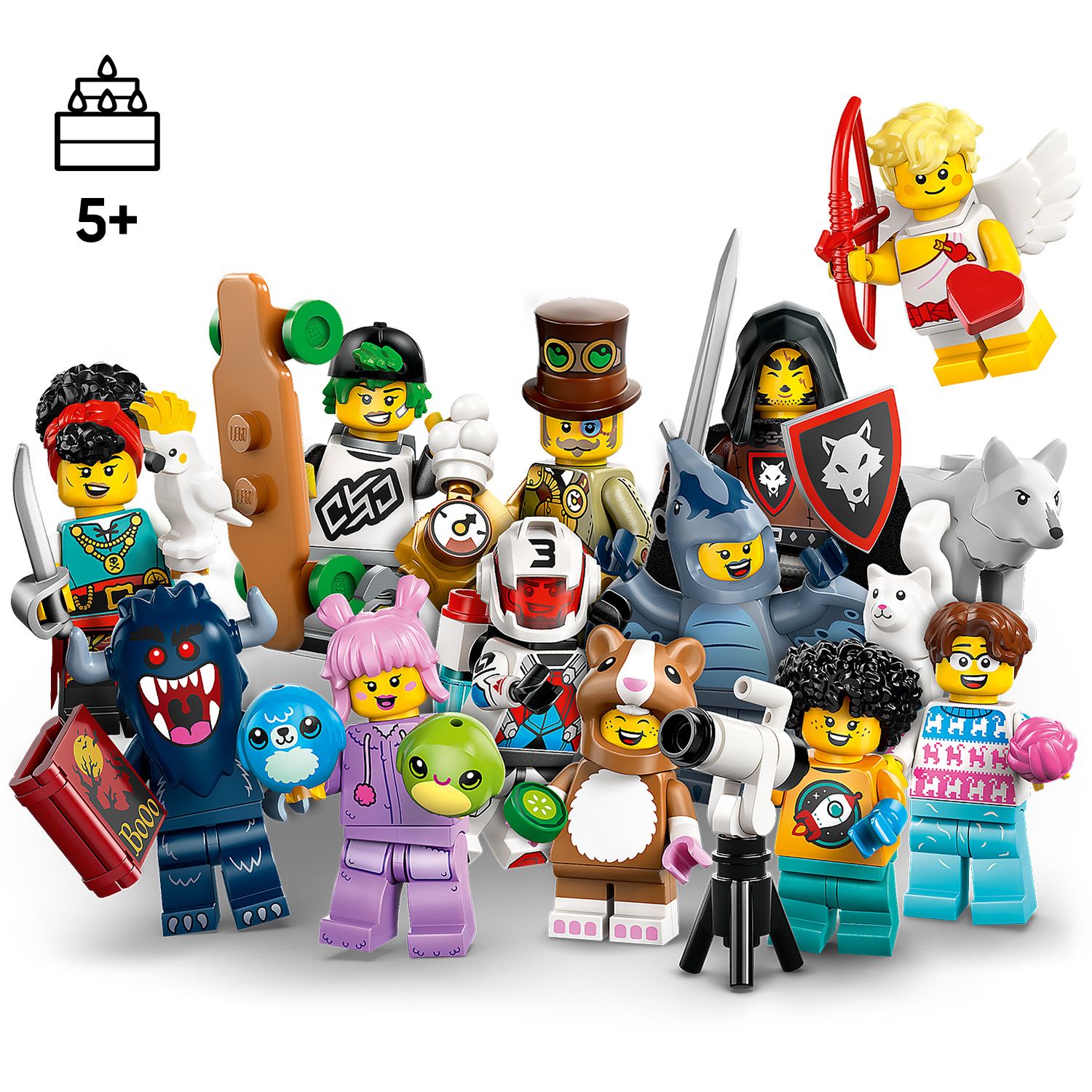 LEGO 71048 Minifigures Series 27 Collectible Toys Figure (Set of 12)