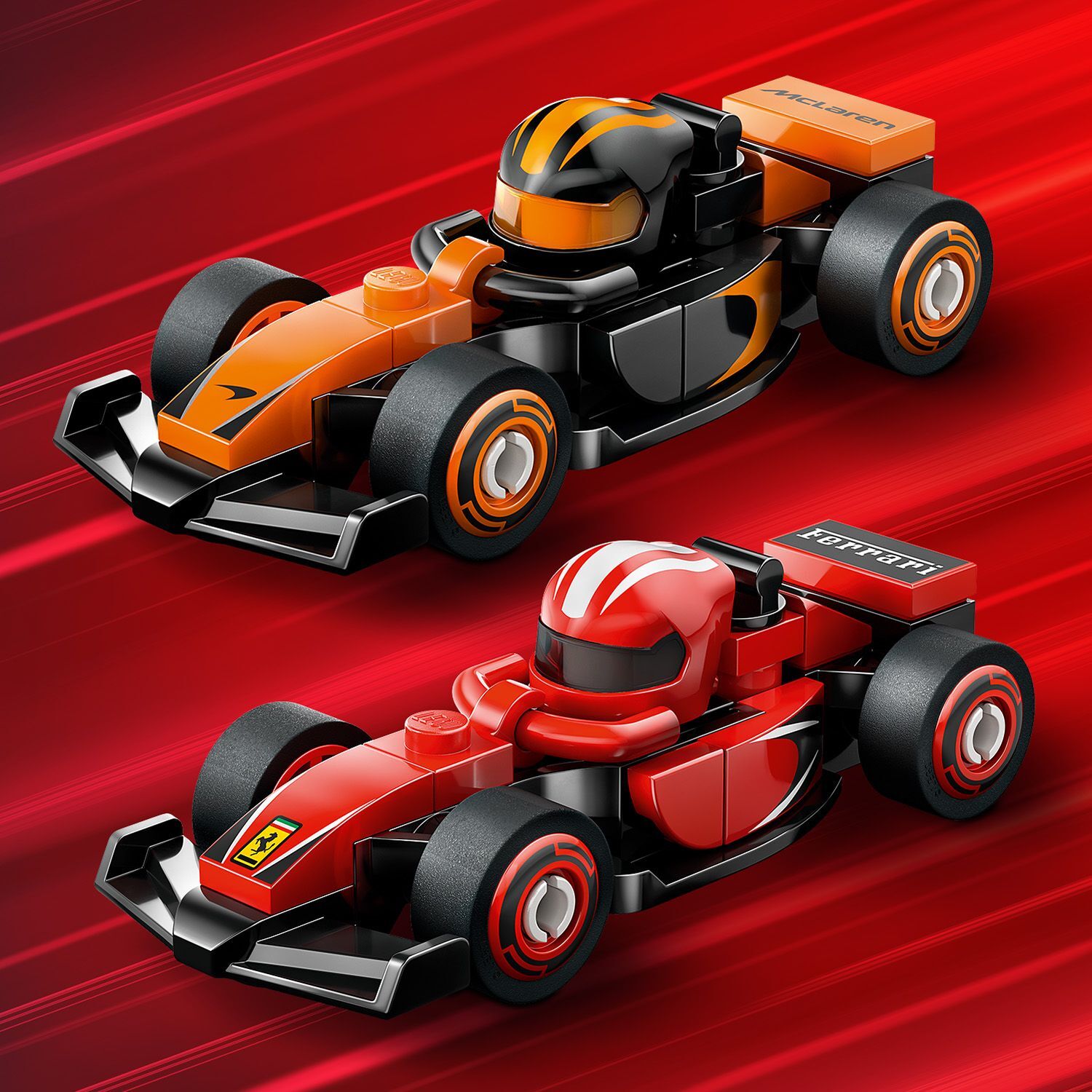 LEGO 71049 Minifigures F1 Collectible Race Cars Toy Figure (Set of 12)