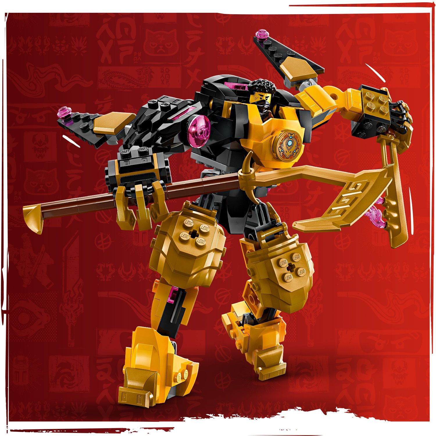 LEGO 71839 NINJAGO Arin's Spinjitzu Battle Mech Building Toy Set