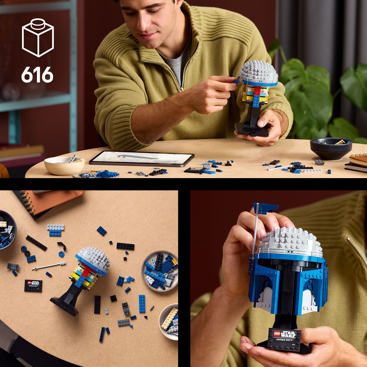 LEGO 75408 Star Wars Jango Fett Helmet Building Kit