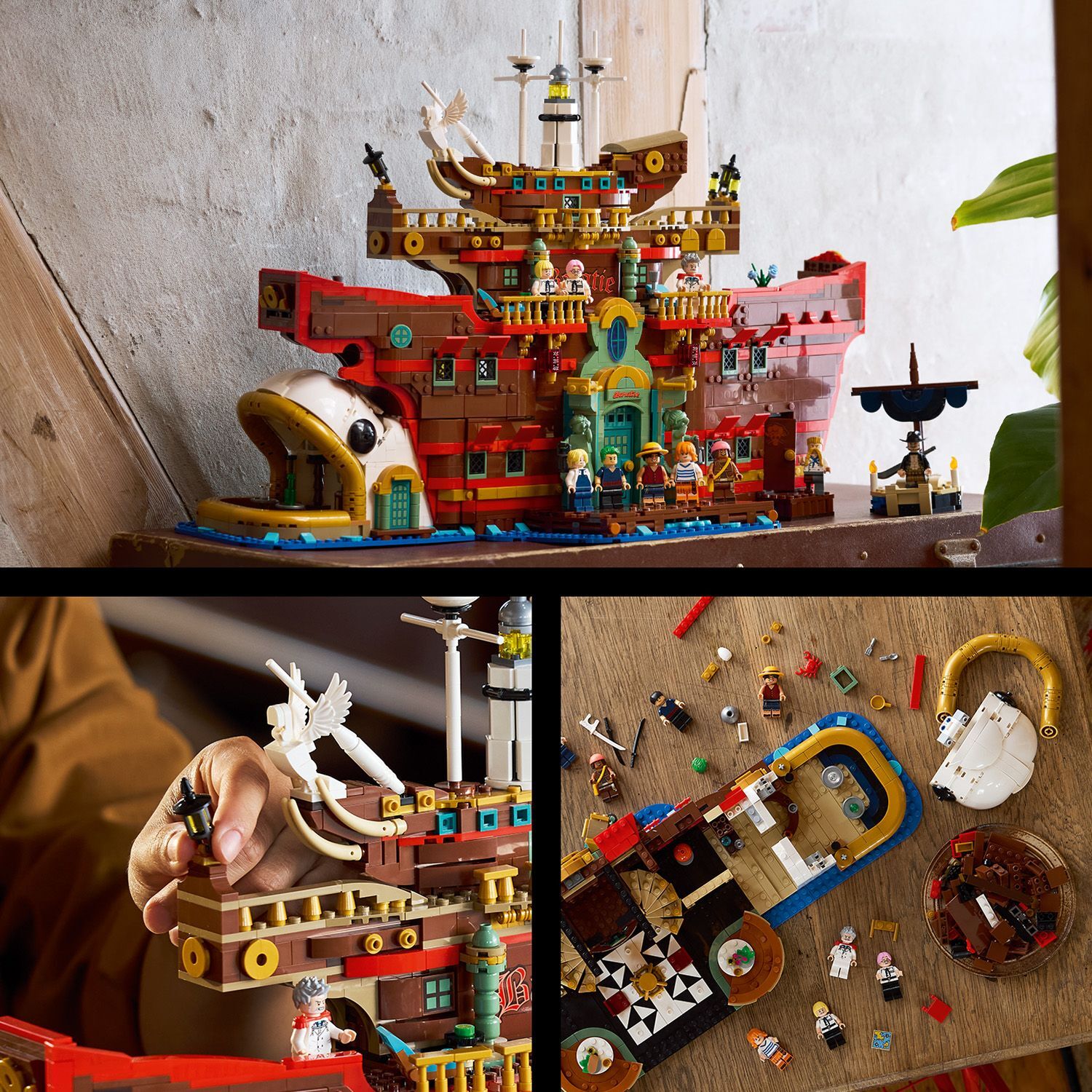 LEGO 75640 ONE PIECE The Baratie Floating Restaurant Building Kit