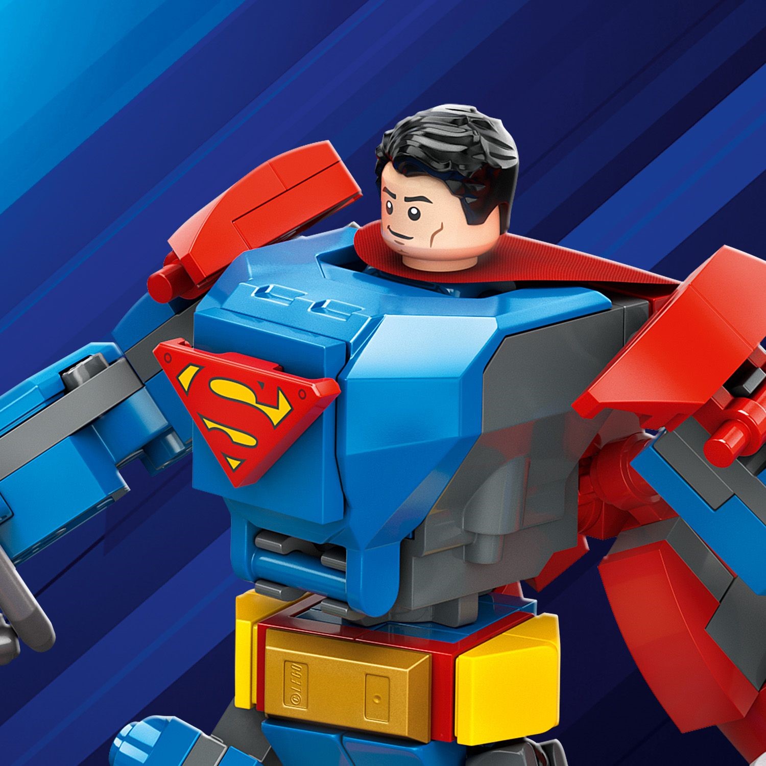 LEGO 76302 DC Super Heroes Superman Mech vs. Lex Luthor Building Toy ...