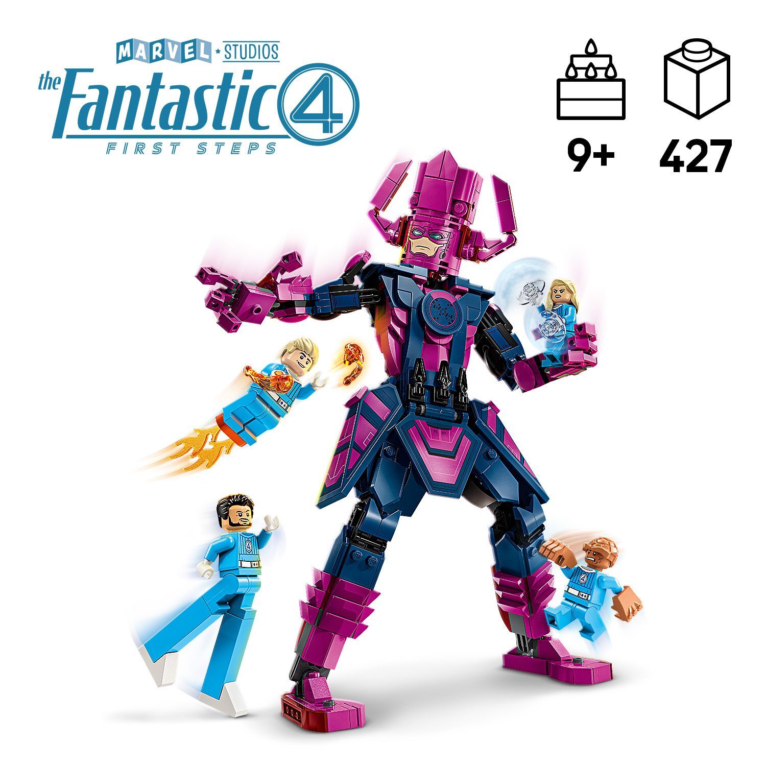 LEGO 76316 Marvel Fantastic Four vs. Galactus Construction Figure ...