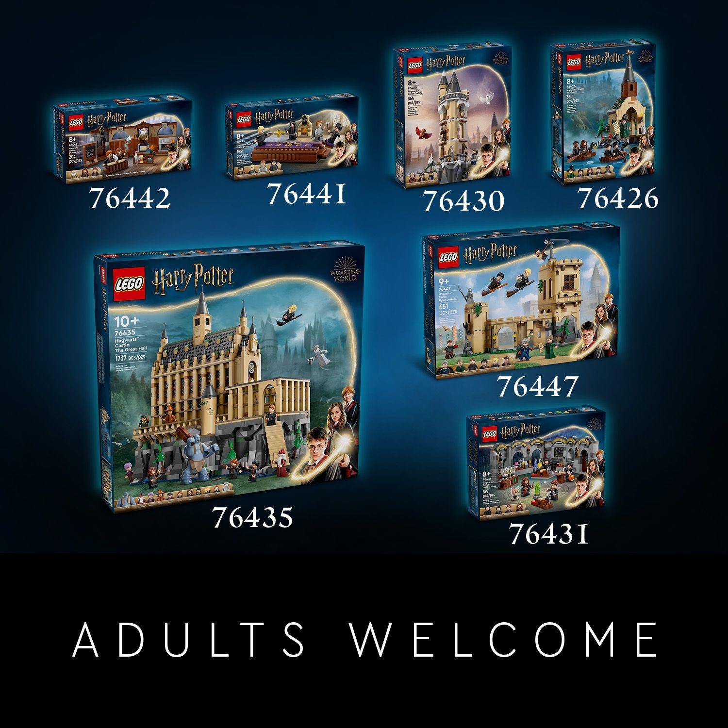 LEGO 76444 Harry Potter Diagon Alley Wizarding Shops Building Toy Set ...