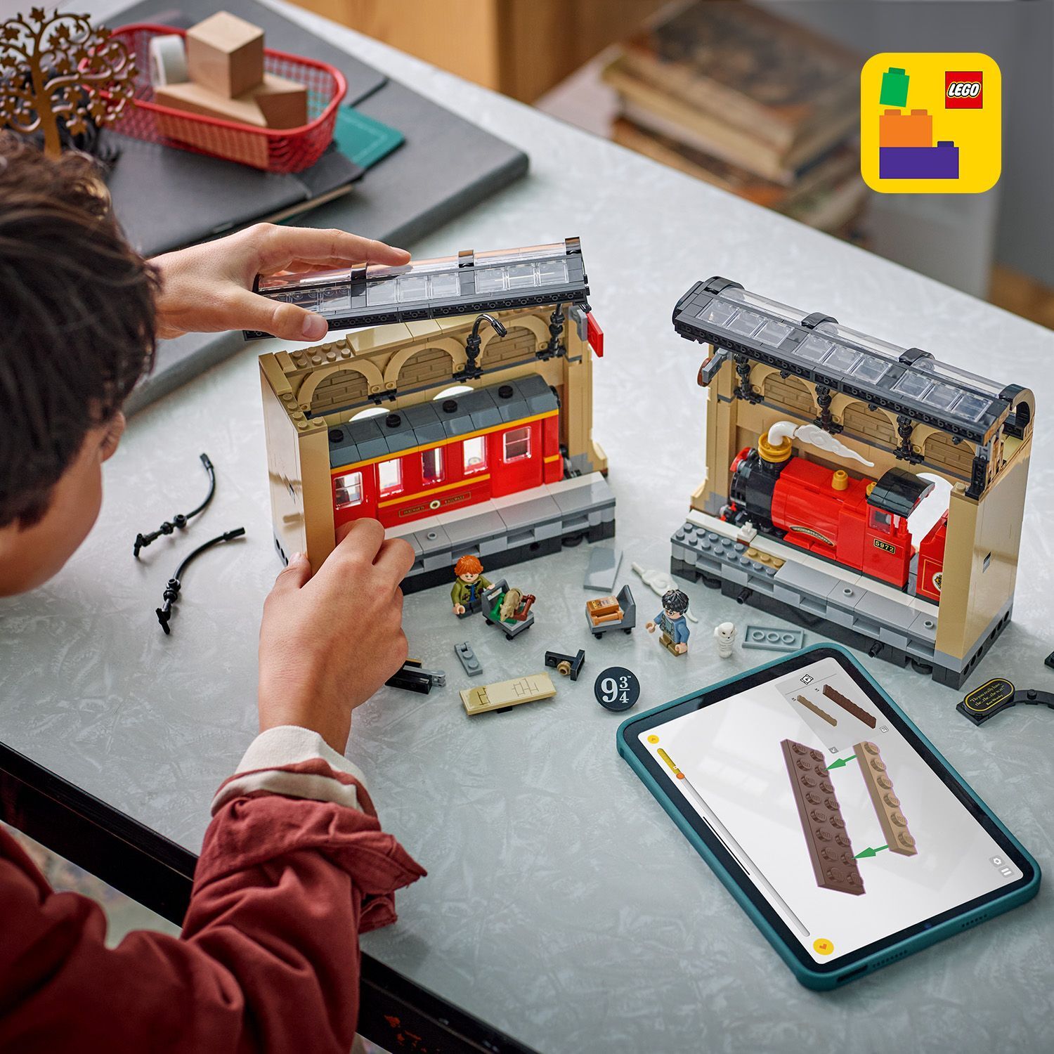 LEGO 76450 Harry Potter Book Nook: Hogwarts Express Building Toy Set