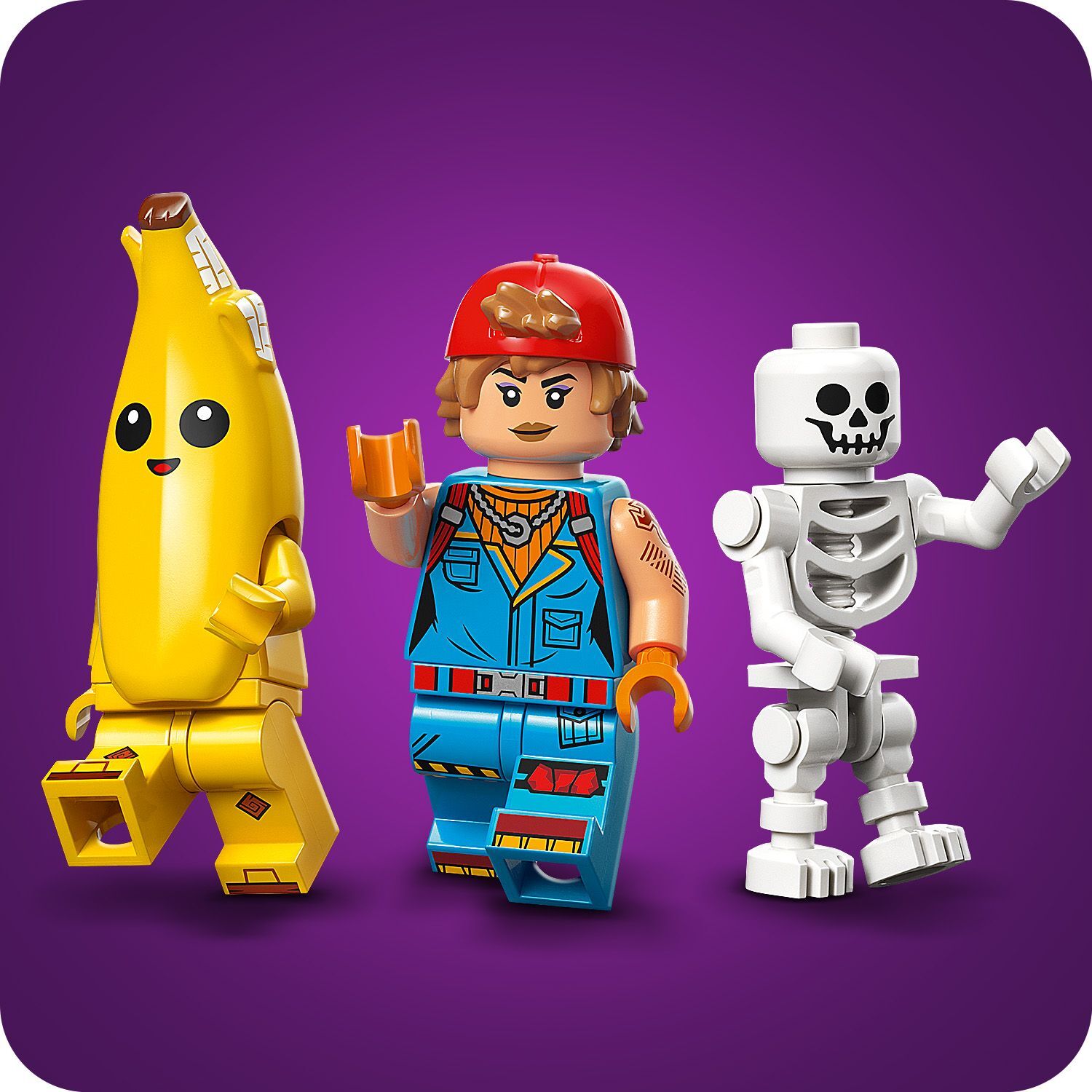 LEGO 77075 Fortnite Peely & Sparkplug's Camp Building Toy Set