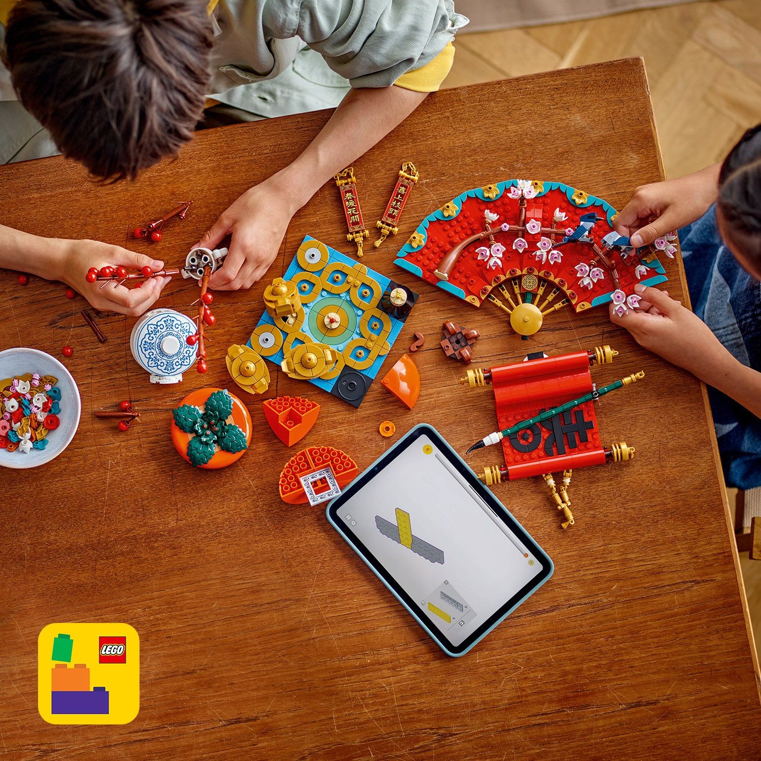 LEGO 80117 Chinese Festival Good Fortune Building Set (1021 Pieces)