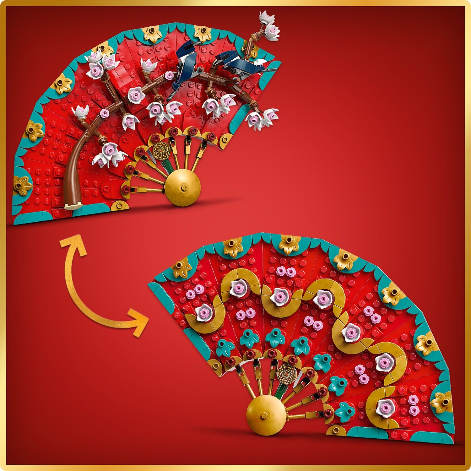 LEGO 80117 Chinese Festival Good Fortune Building Set (1021 Pieces)