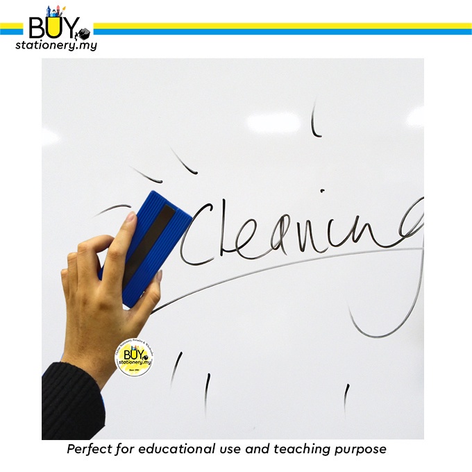 Small Magnetic White Board Duster Eraser DUS-168(C) -(1/Pcs) Whiteboard ...