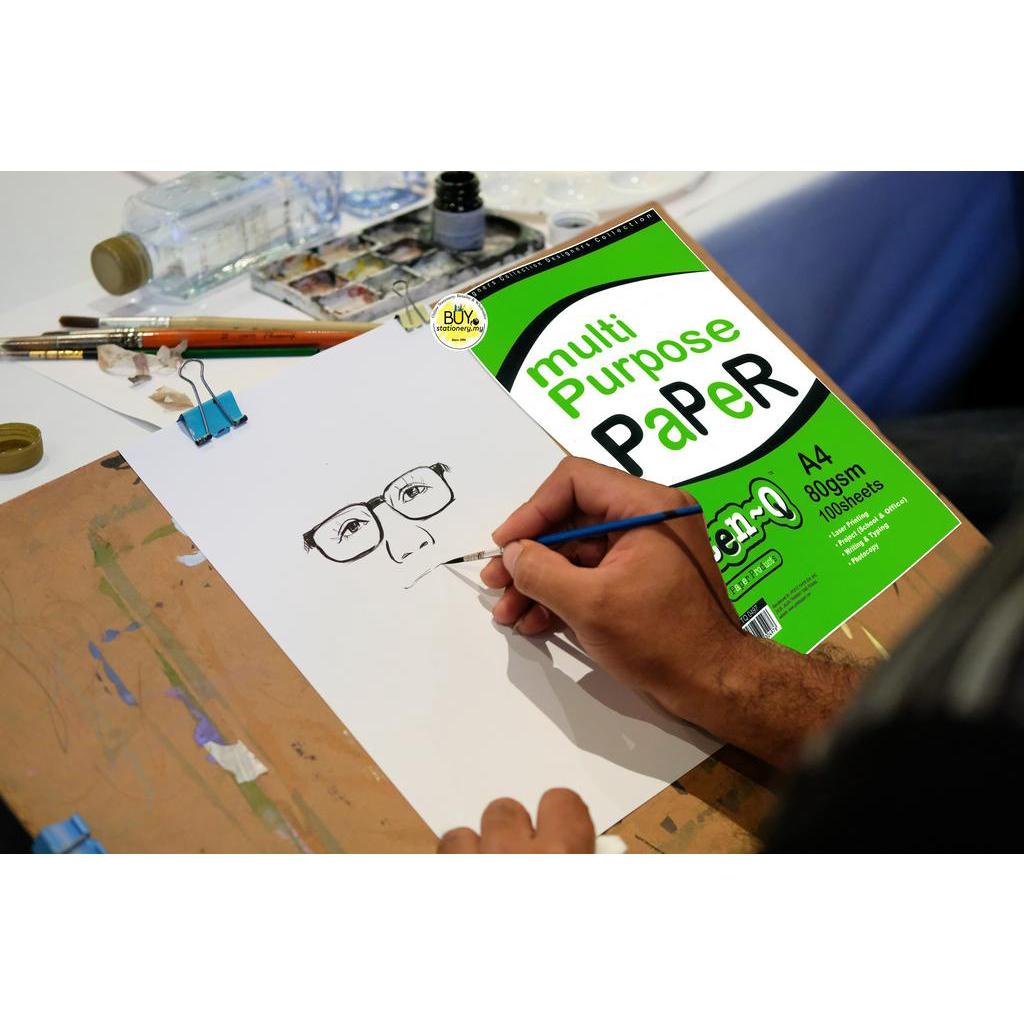 TEN-Q A4 Multipurpose Paper 48 Sheet 100 Sheet 70gsm - (PKT) Kertas A4 ...
