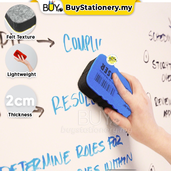 YOSOGO 828 818 White Board & Blackboard Duster Eraser Pemadam Papan ...