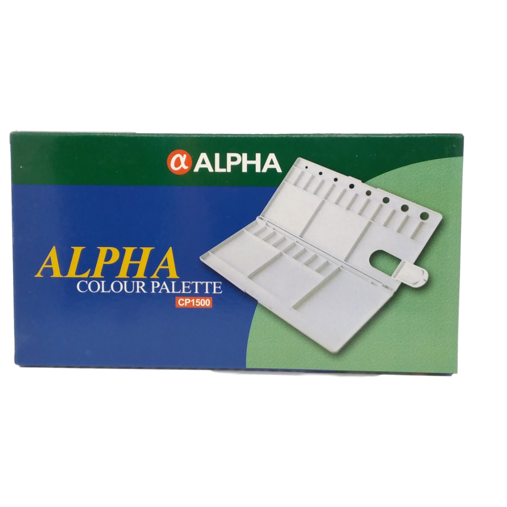 Alpha Colour Alpha Watercolour Palette Water Color Palet Warna Cat Air ...