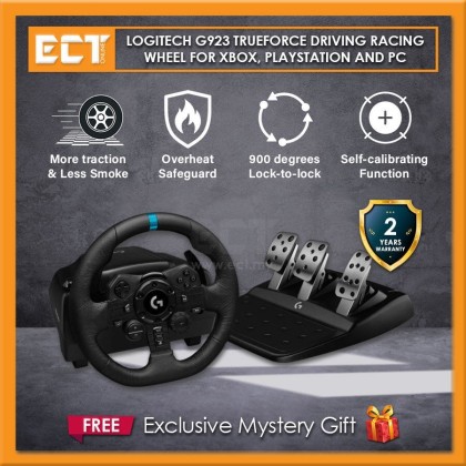 Logitech G923 Trueforce Driving Racing Wheel for PlayStation PS4 & PS5 ...