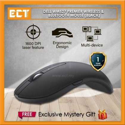 Dell WM527 Premier Wireless & Bluetooth Mouse (Black) | ECT Online ...