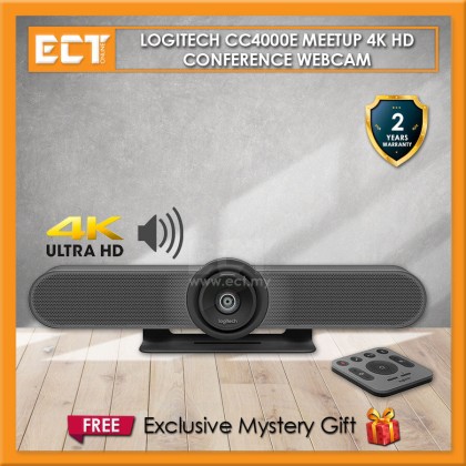 Logitech MeetUp CC4000E 4K Business Video Conference Camera Webcam ...