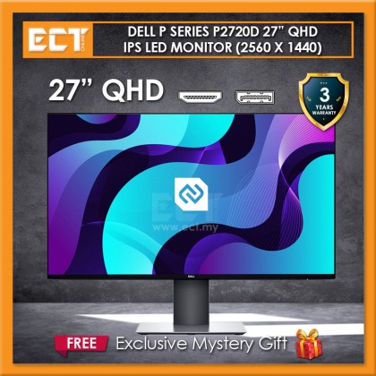 Dell P Series P2720D 27" QHD (2560x1440) Professional IPS LED Monitor ...