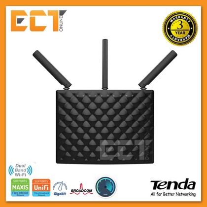 Tenda AC15 AC1900 Smart Dual-band Gigabit Router | ECT Online ...