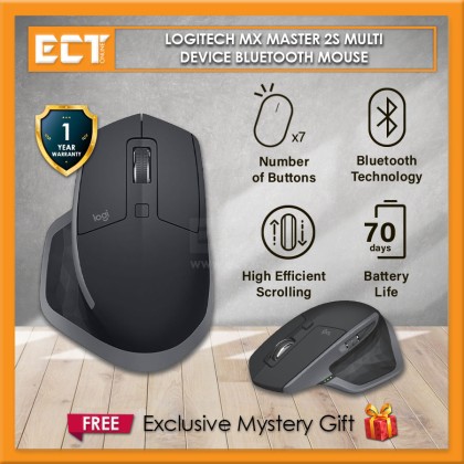 Logitech MX Master 2S Multi Device Wireless / Bluetooth Mouse | ECT ...