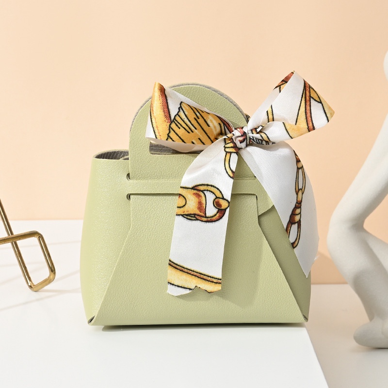 European Style Leather Gift Bag Goodies Bag Wedding Gift Bag