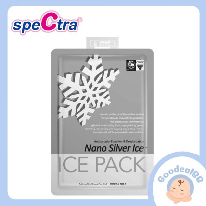 Spectra Nano Silver Reusable Ice Pack For Milk Storage (1pc ...
