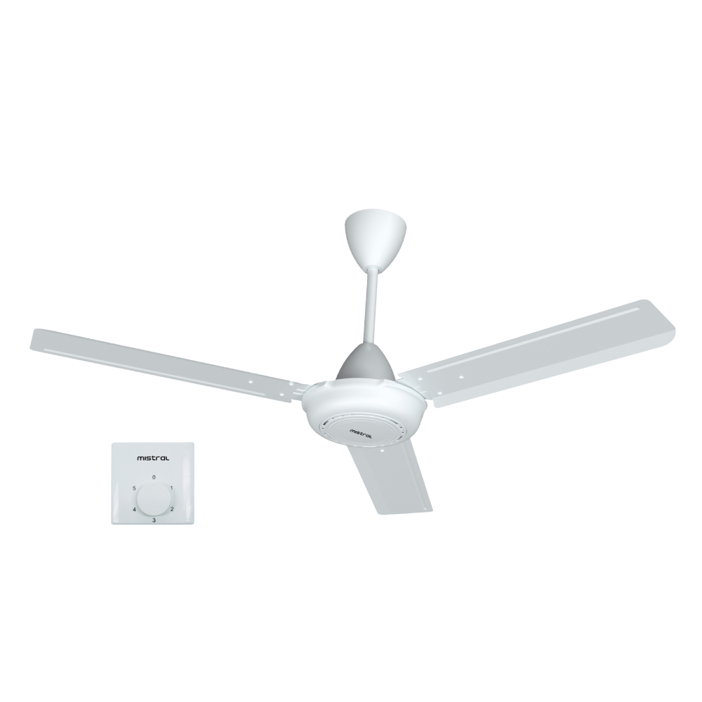 MISTRAL 48" CEILING FAN (REGULATOR TYPE) - WHITE | MCF48TK2