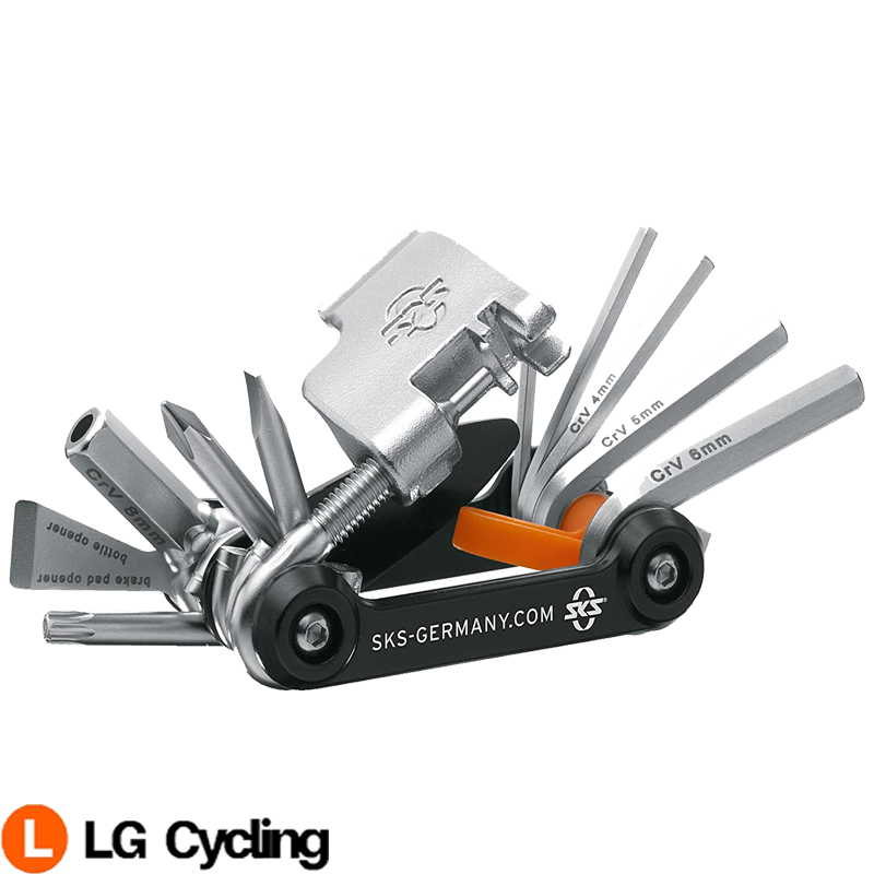 SKS Tom 18 Function Multi Tool Included Bag 18 Function Compact Mini ...