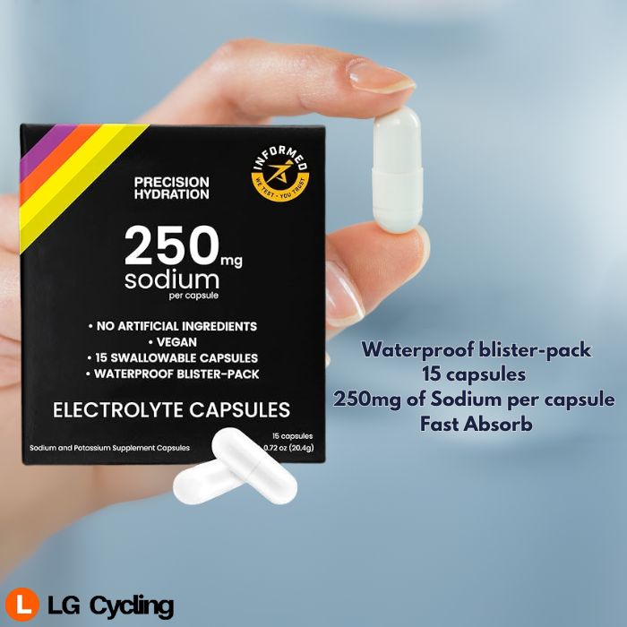 Precision Hydration Electrolyte Capsules 250mg Sodium Supplement Fast ...