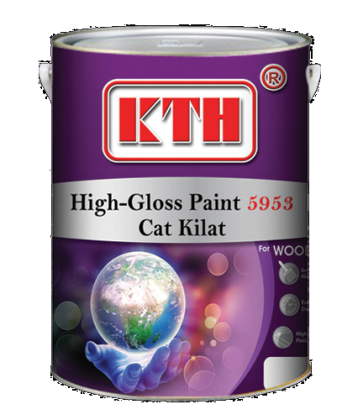 5 Liter KTH Gloss Paint 5 liter - (Cat Minyak/Oil Paint/Cat Kayu/Cat ...