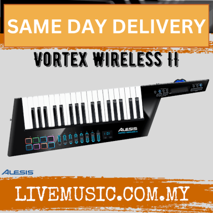Alesis Vortex Wireless II Wireless Keyboard Controller | Live Music (M ...