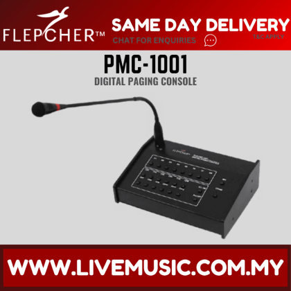 Flepcher PMC-1001 Digital Paging Console ( PMC 1001 / PMC1001 ) | Live ...